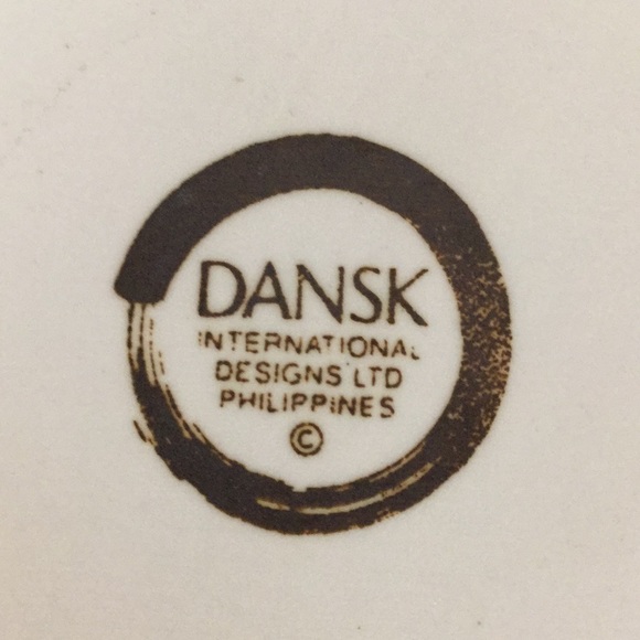 Dansk | Dining | Vintage Dansk Pair Of Porcelain Plates So Cute | Poshmark